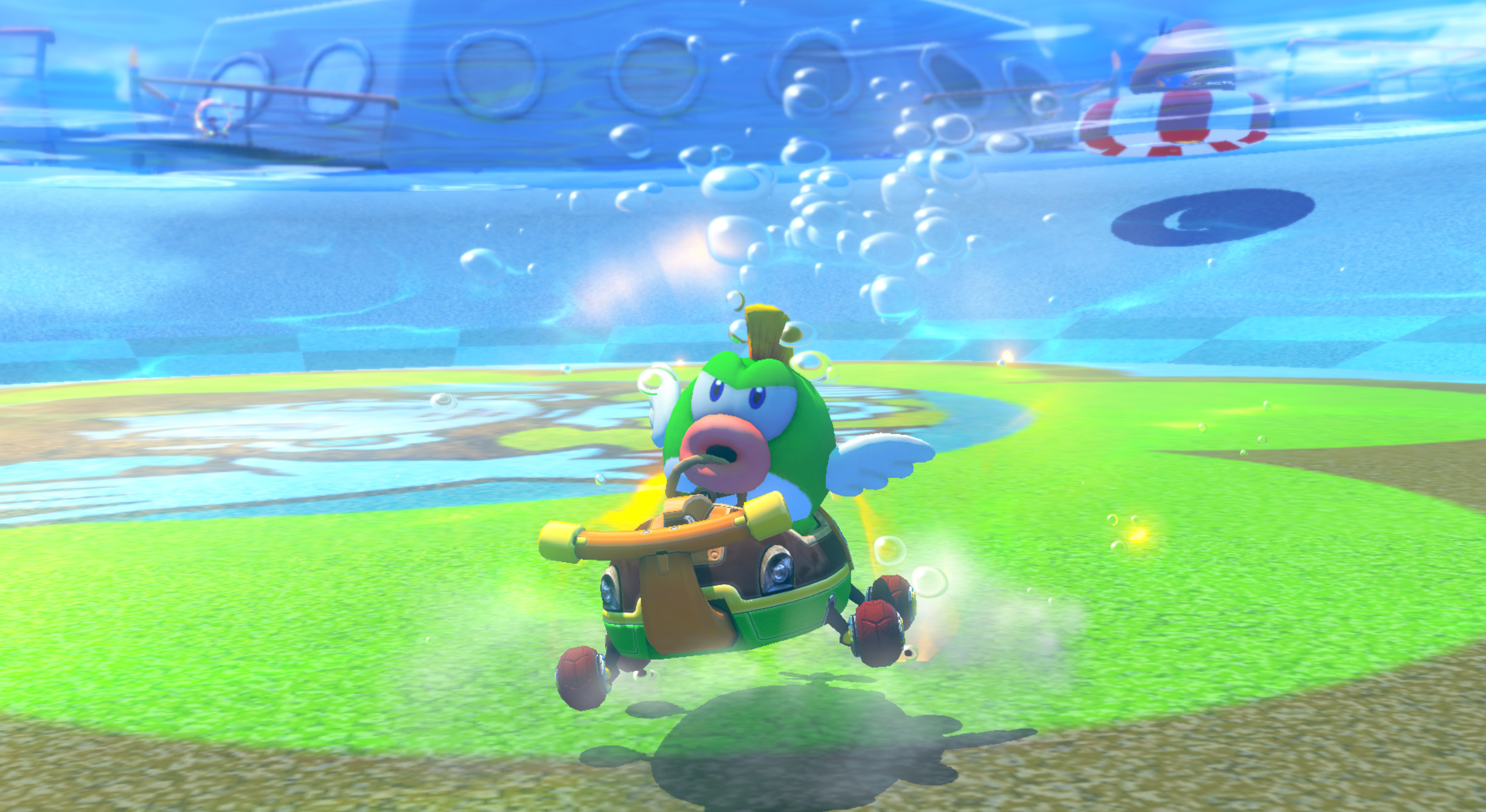 Cheep Cheeps Mod for Mario Kart 8 Deluxe | MK8D Mods