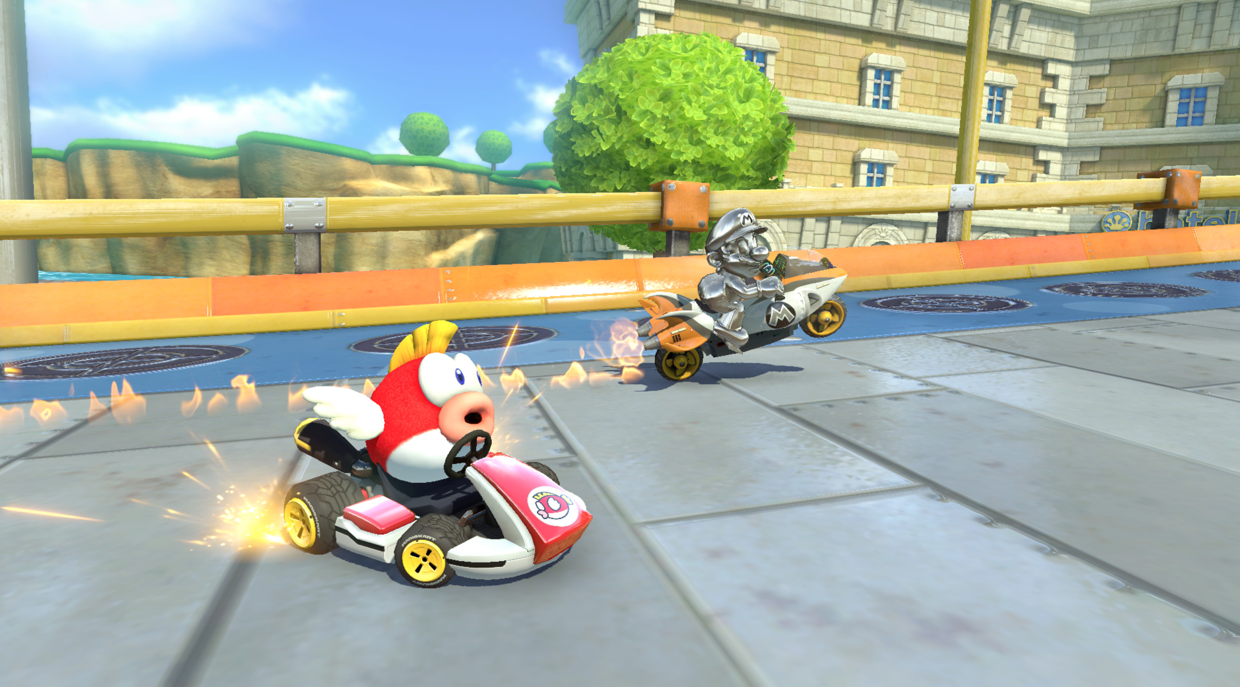 Cheep Cheeps Mod for Mario Kart 8 Deluxe | MK8D Mods