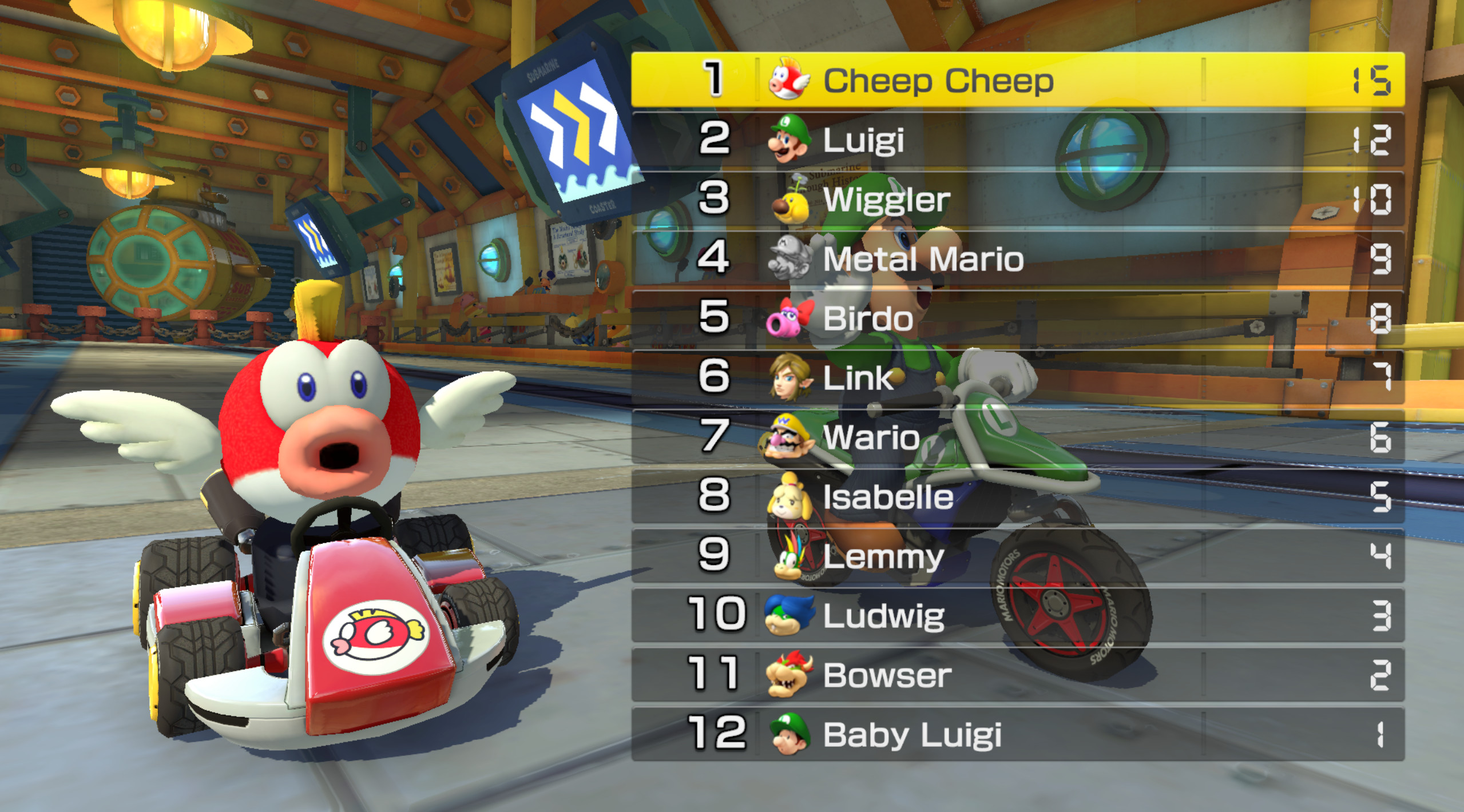 Cheep Cheeps Mod for Mario Kart 8 Deluxe | MK8D Mods