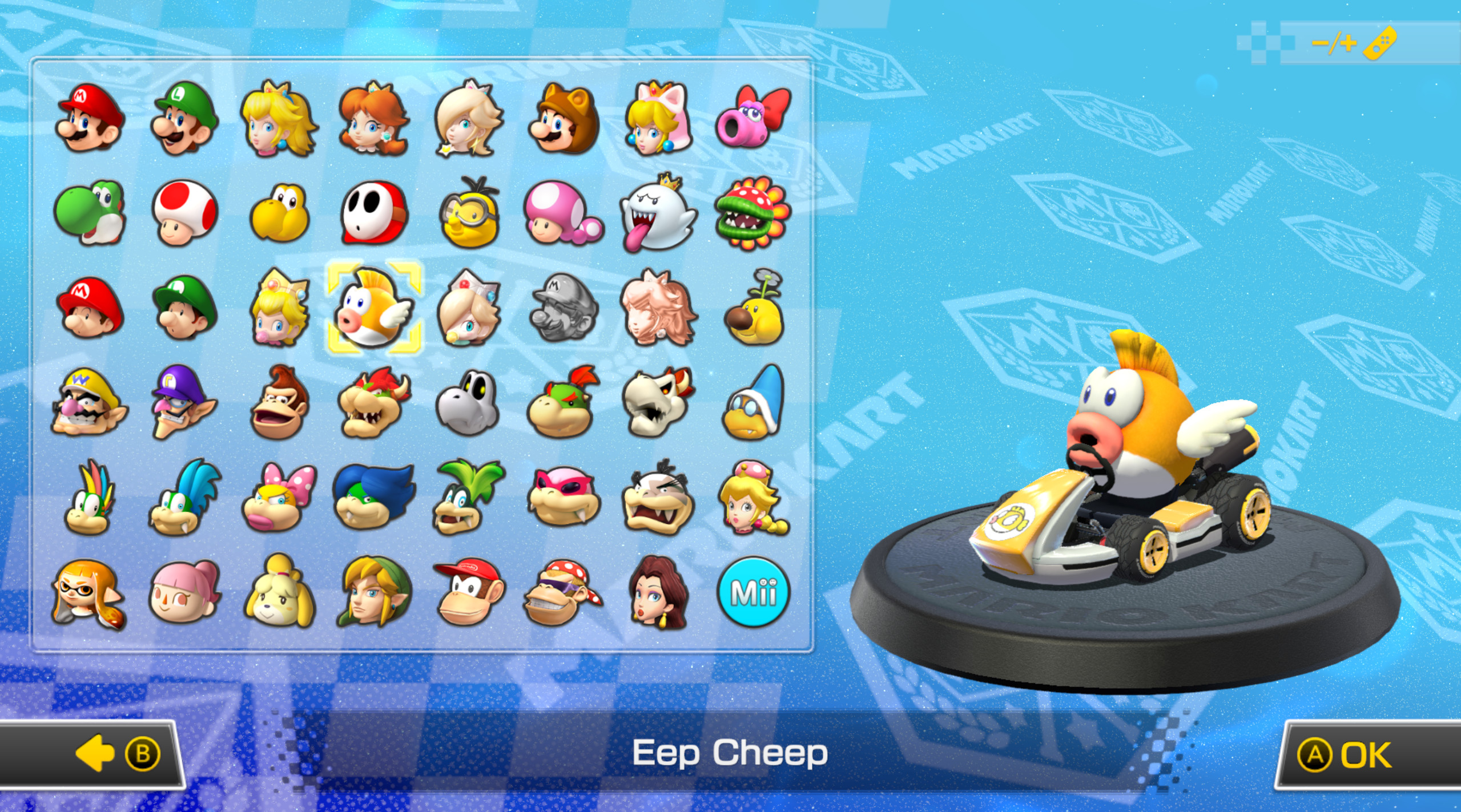 Cheep Cheeps Mod for Mario Kart 8 Deluxe | MK8D Mods