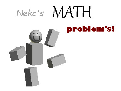 Nekc's Math Problems! [VERSION 2.0] Mod for Baldi's Basics | Baldi Mods