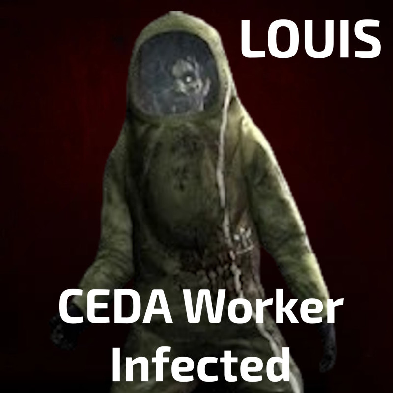 CEDA Worker Infected - Louis Mod for Left 4 Dead 2 | L4D2 Mods