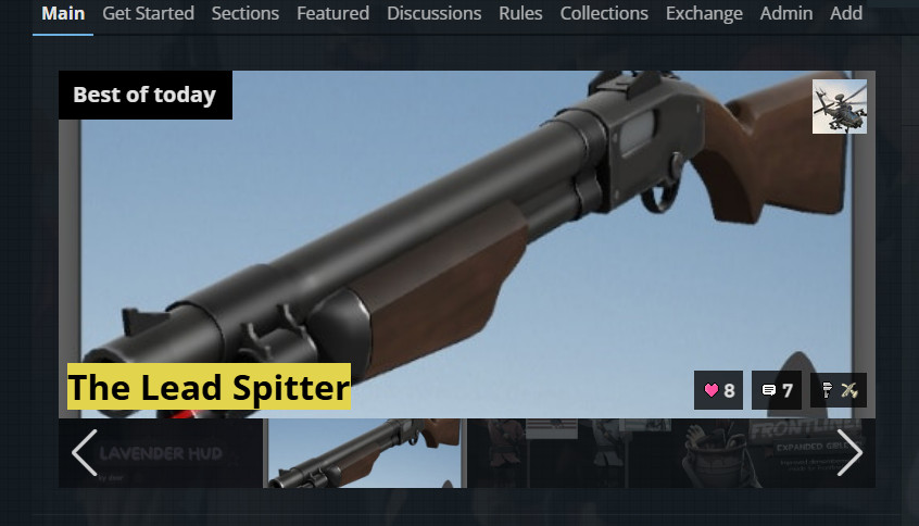 The Lead Spitter Mod for Team Fortress 2 | TF2 Mods