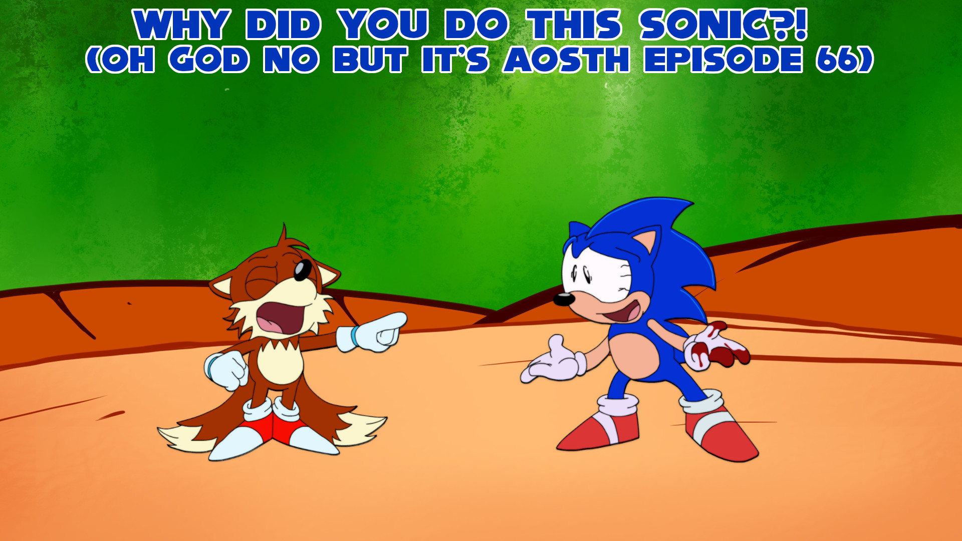 Oh God No but it's AOSTH Episode 66 Mod for Friday Night Funkin' | FNF Mods