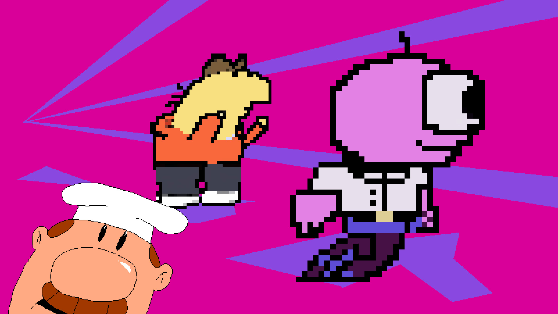 Smiling Friends VS. The Frowning Tower of Pizza Mod for Pizza Tower ...