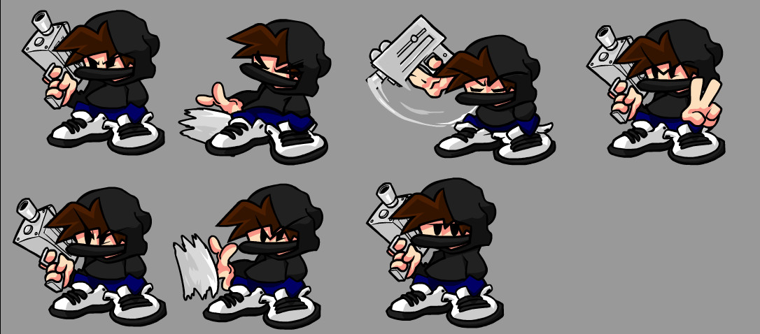 a random custom bf skin Mod for Friday Night Funkin' | FNF Mods