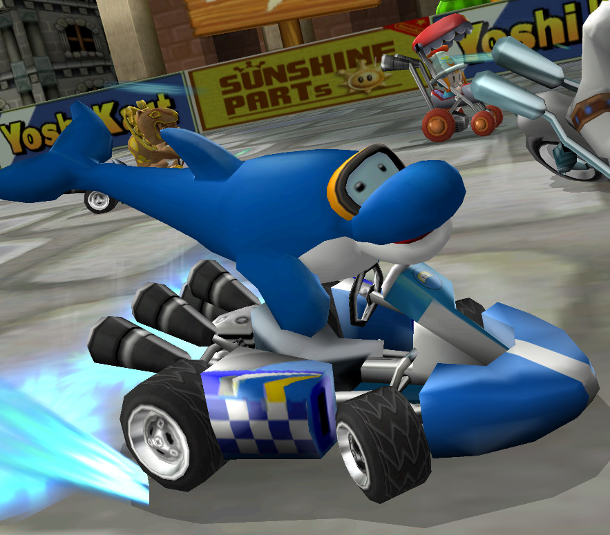 Dolphin (W/ Custom Animations) Mod for Mario Kart Wii | MKWii Mods