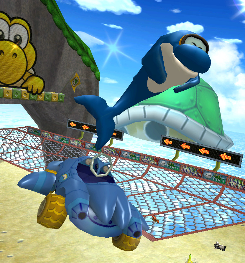 Dolphin (W/ Custom Animations) Mod for Mario Kart Wii | MKWii Mods