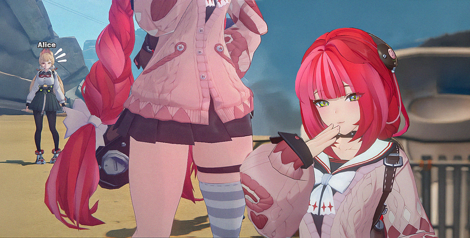 Yuzuha Waist & Thighs - Cherry Blossom Mod for Zenless Zone Zero | ZZZ Mods