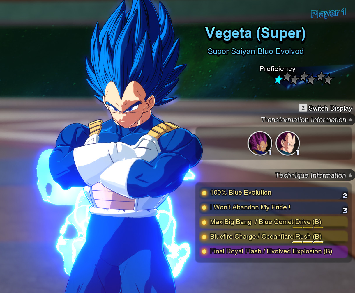 VEGETA SSBE - NEW SLOT - (6 MOVES) Mod for Dragon Ball: Sparking! ZERO ...