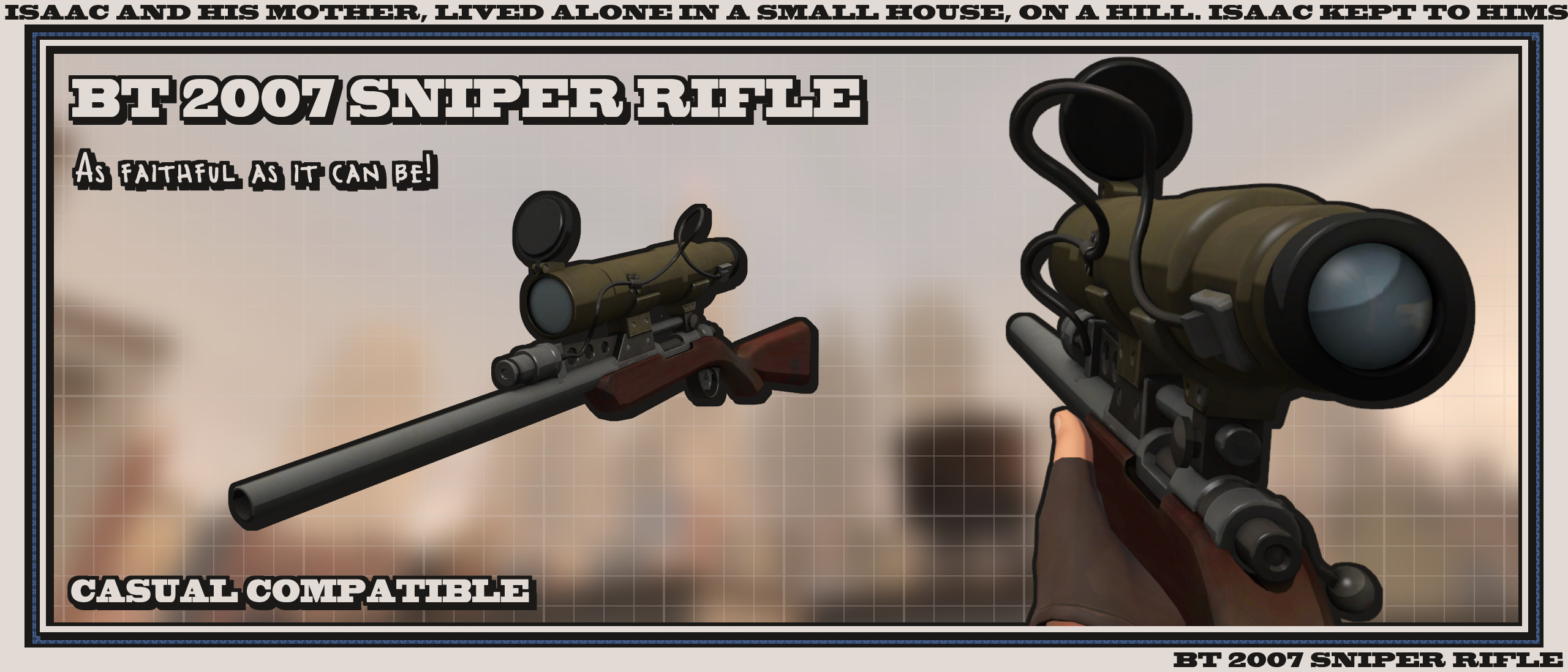 BT 2007 Sniper Rifle Mod for Team Fortress 2 | TF2 Mods