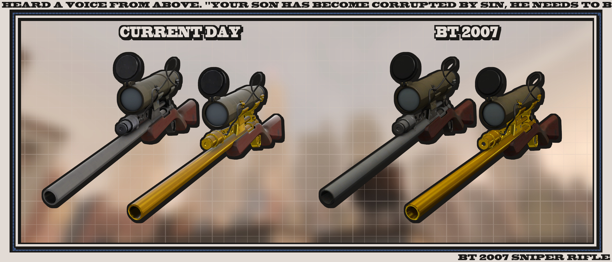 BT 2007 Sniper Rifle Mod for Team Fortress 2 | TF2 Mods