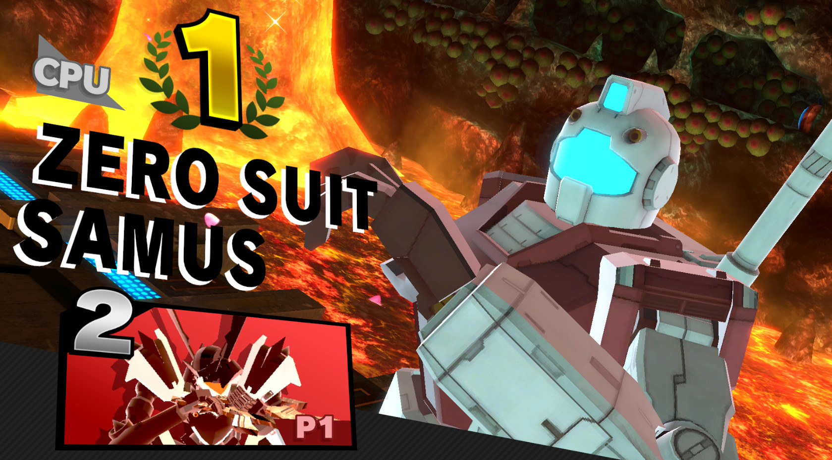 GM over Zero Suit Samus Mod for Super Smash Bros. Ultimate | SSBU Mods