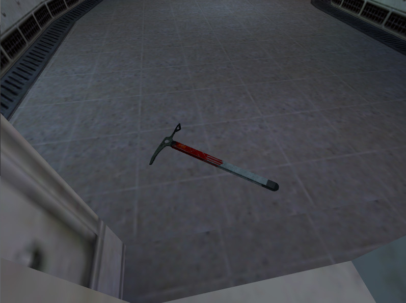Ice-axe replacement for crowbar Mod for Half-Life | HL Mods