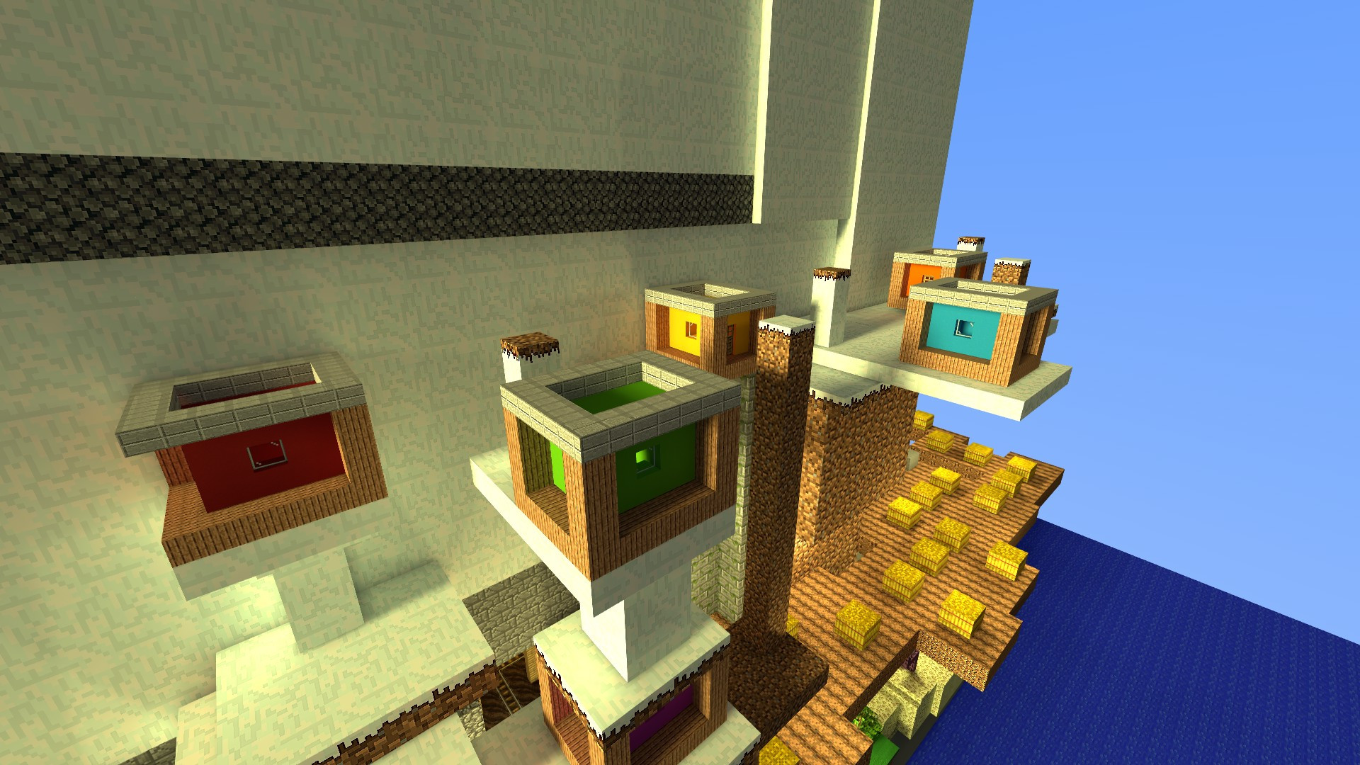 bhop_minecraft_spiral Mod for Counter-Strike: Source | CS:S Mods