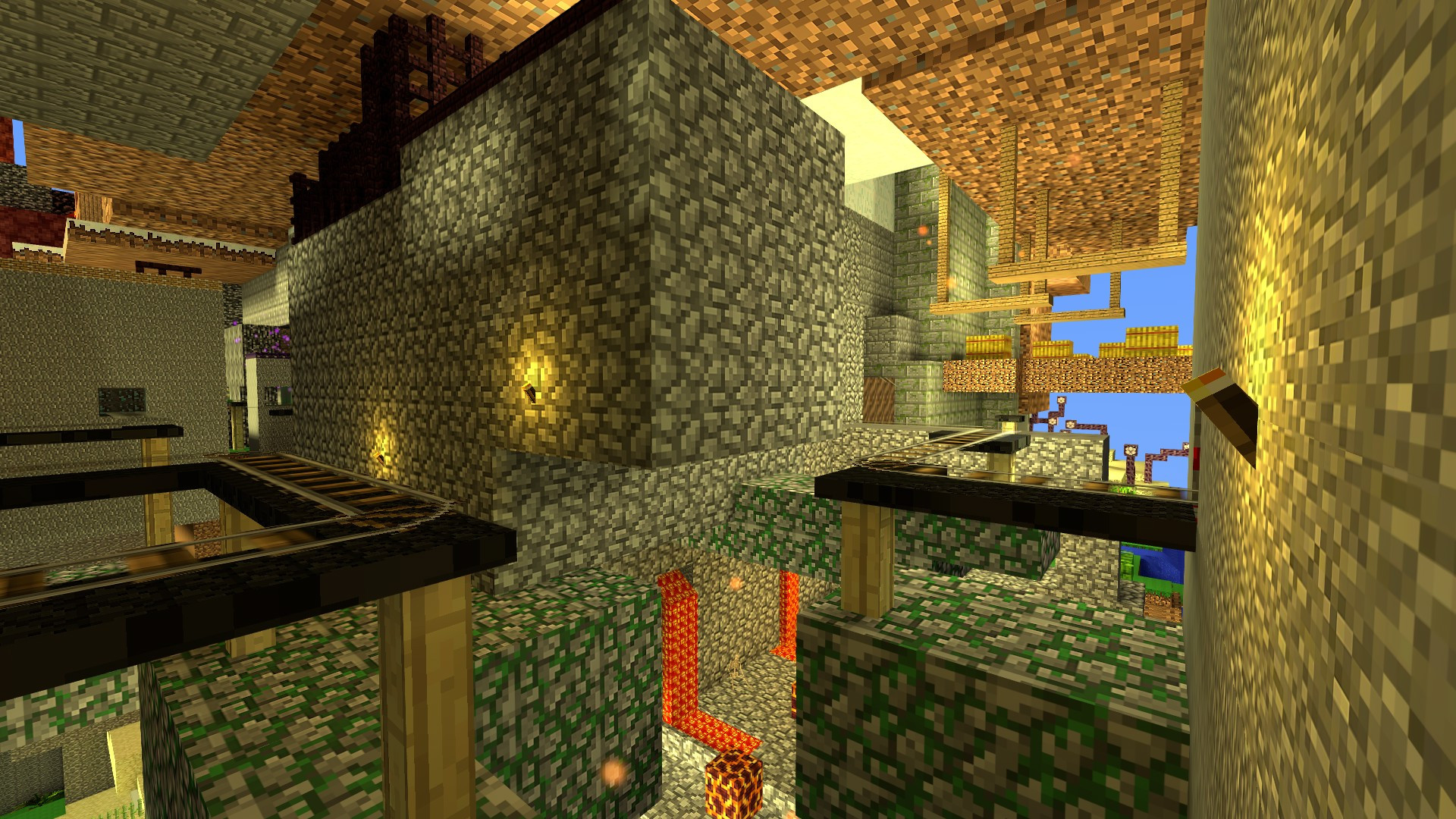 bhop_minecraft_spiral Mod for Counter-Strike: Source | CS:S Mods