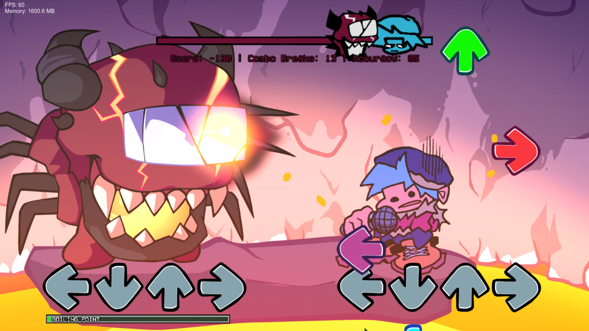 Dialogue V4 Boyfriend Icon Mod for Friday Night Funkin' | FNF Mods