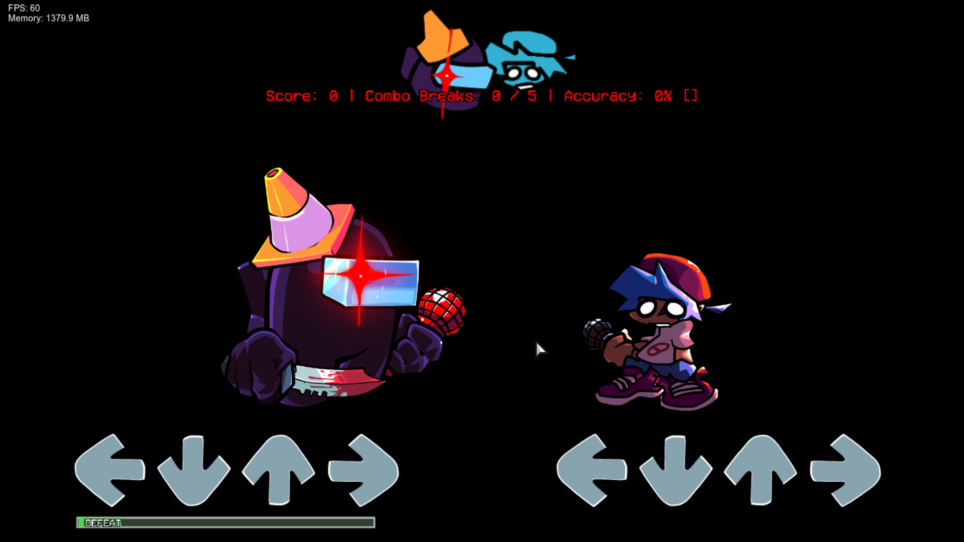 Dialogue V4 Boyfriend Icon Mod for Friday Night Funkin' | FNF Mods