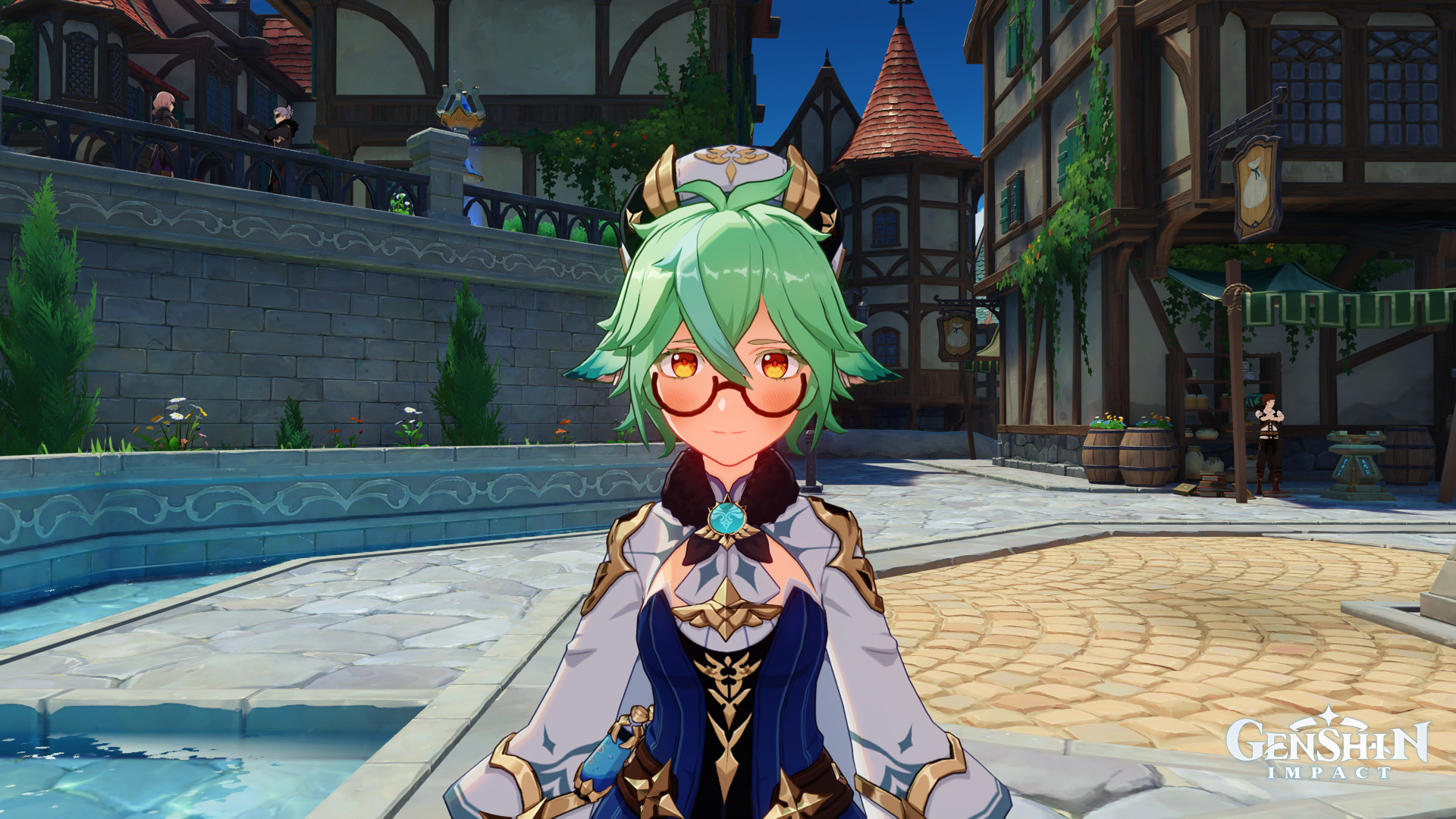 Assistant of Wonders-Sucrose REWORK + blend file Mod for Genshin Impact ...