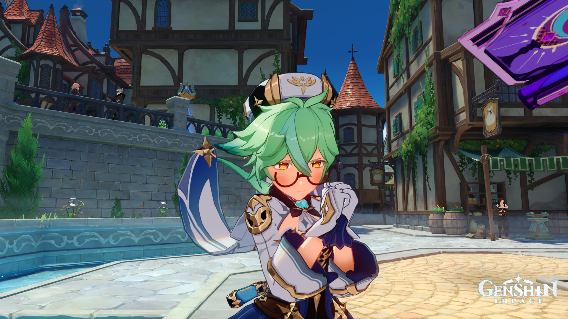 Assistant of Wonders-Sucrose REWORK + blend file Mod for Genshin Impact ...