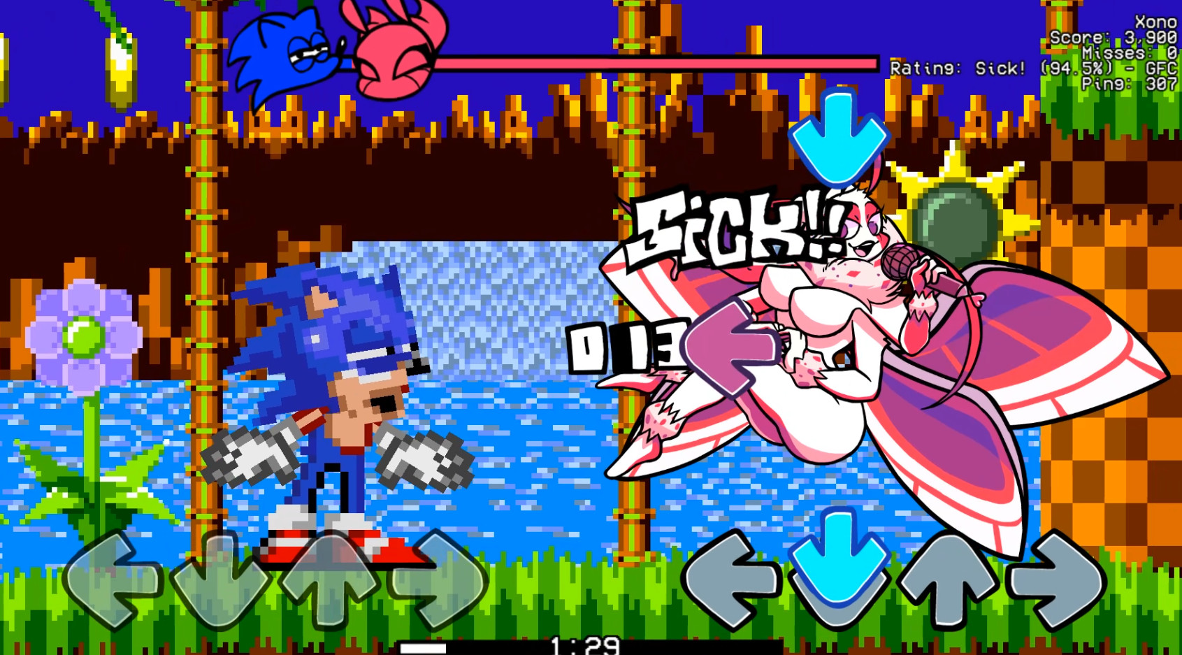 Sakuroma Psych Online Port Mod for Friday Night Funkin' | FNF Mods