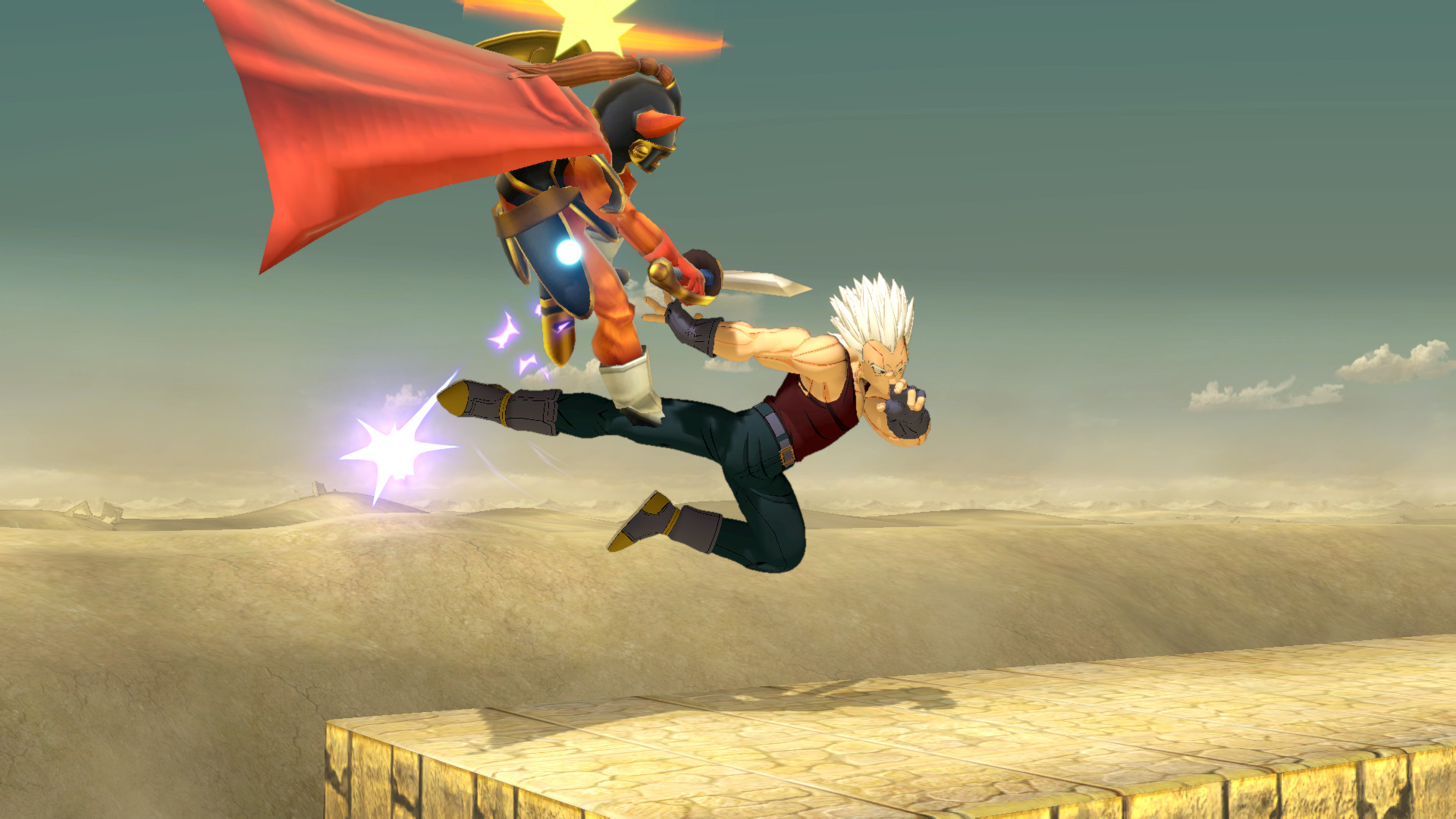 Baby Vegeta over Terry (Request) Mod for Super Smash Bros. Ultimate ...