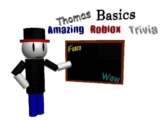 Thomas Basics Amazing Roblox Trivia Mod for Baldi's Basics | Baldi Mods