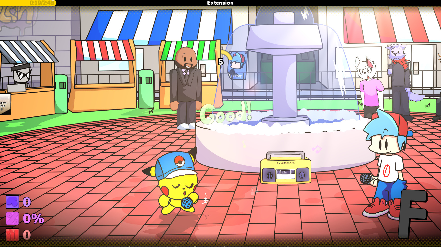 FNF Vs Da Frens - City - [DEMO] Mod for Friday Night Funkin' | FNF Mods