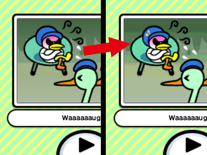 Music note on Captain Blue Bird's hat Mod for Rhythm Heaven Megamix ...