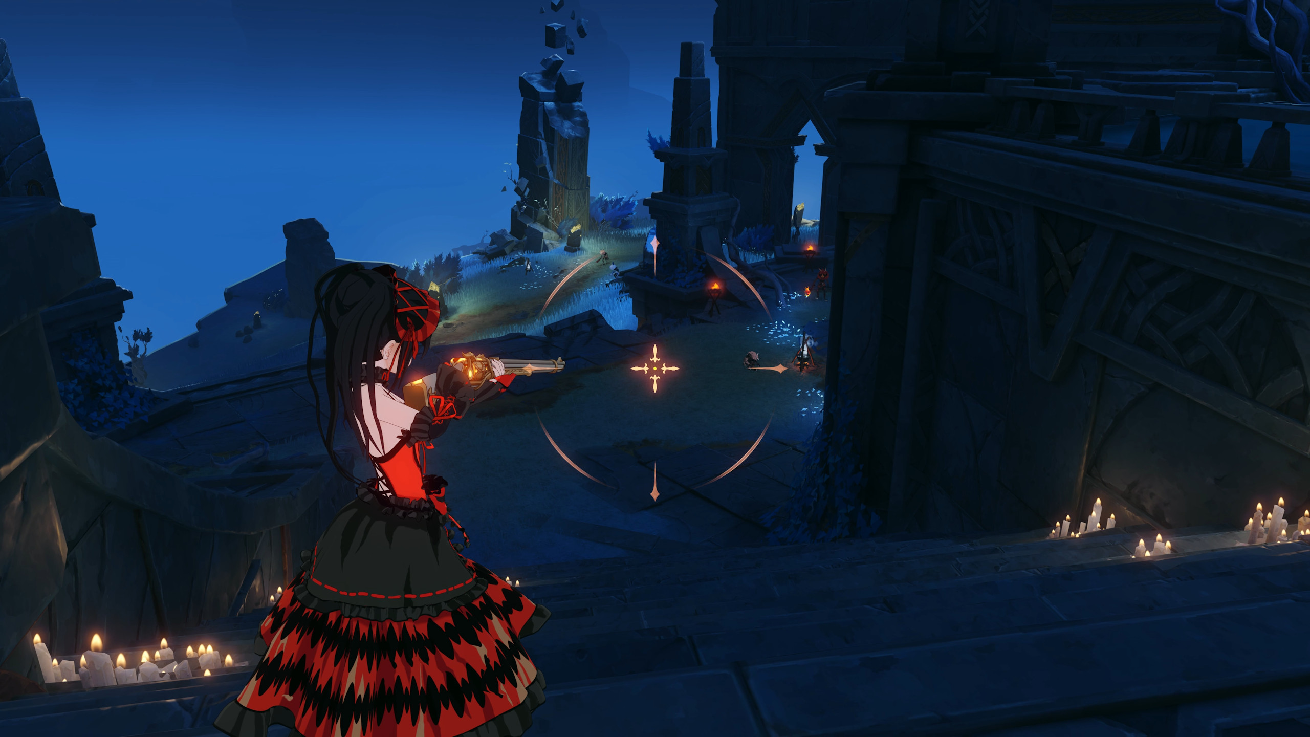 Tokisaki Kurumi over Chevreuse (beta) Mod for Genshin Impact | GI Mods