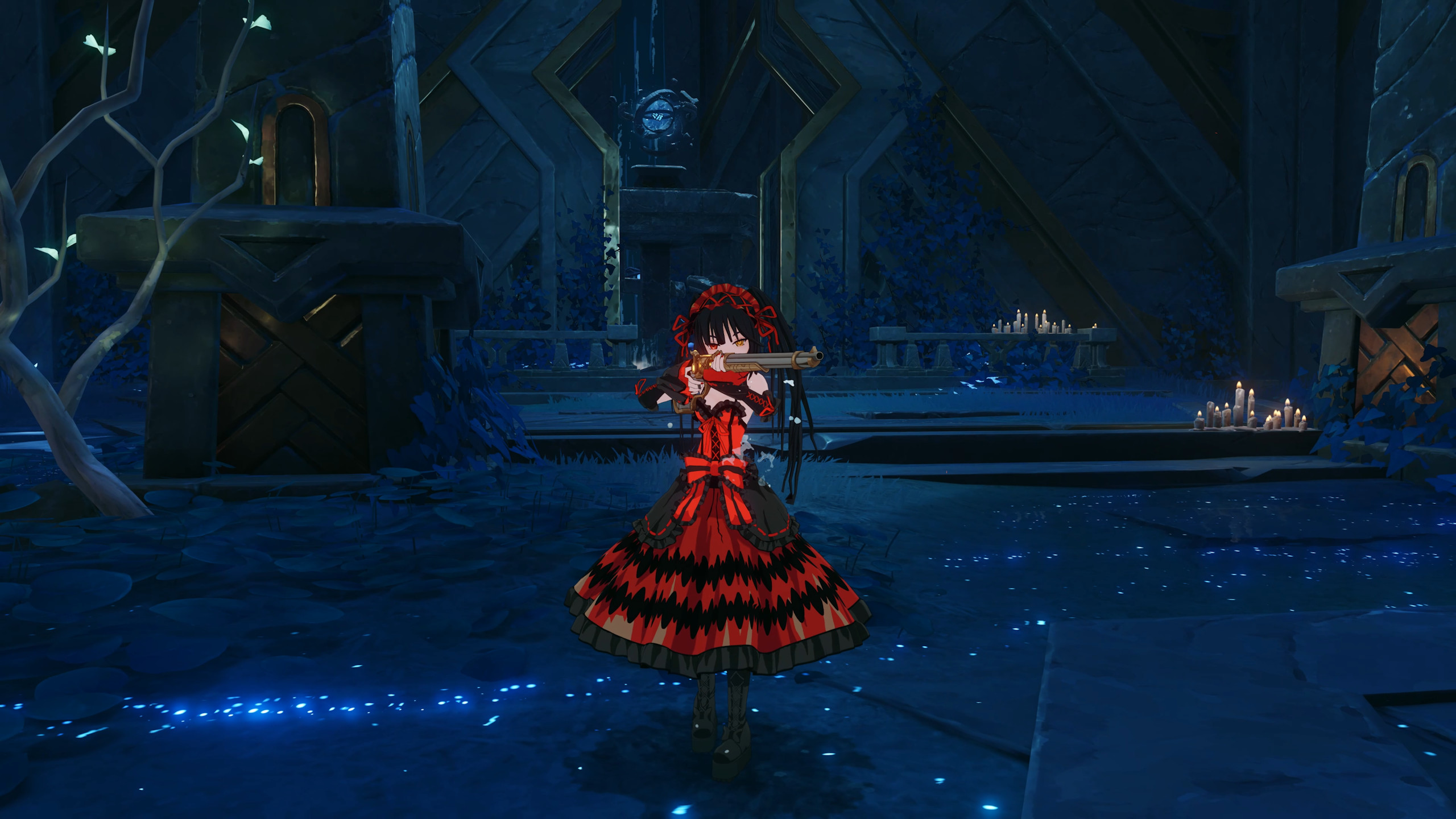 Tokisaki Kurumi over Chevreuse (beta) Mod for Genshin Impact | GI Mods