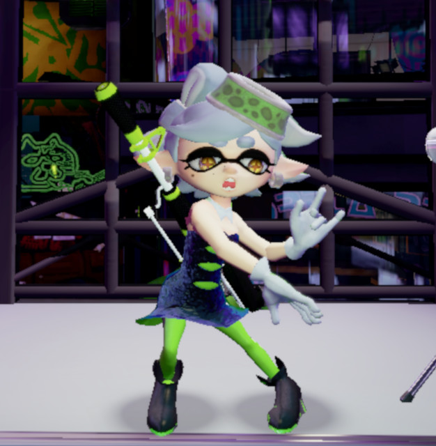 Marie with charger in her back Mod for Splatoon | Splatoon Mods