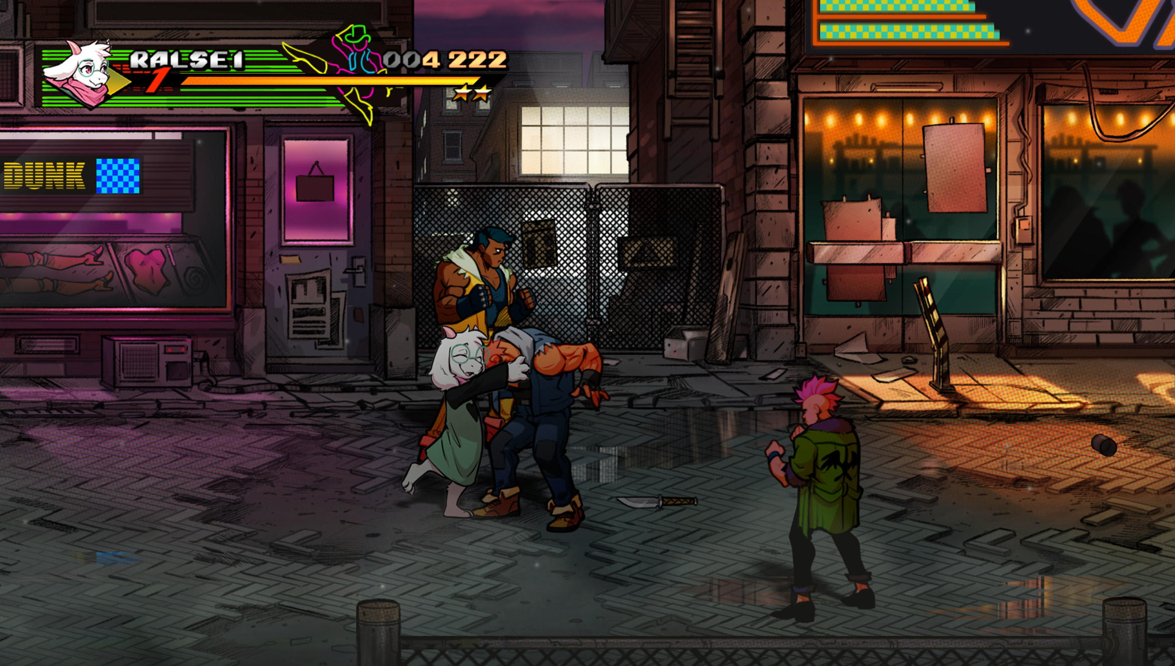 Ralsei (Deltarune) Mod for Streets of Rage 4 | SOR4 Mods