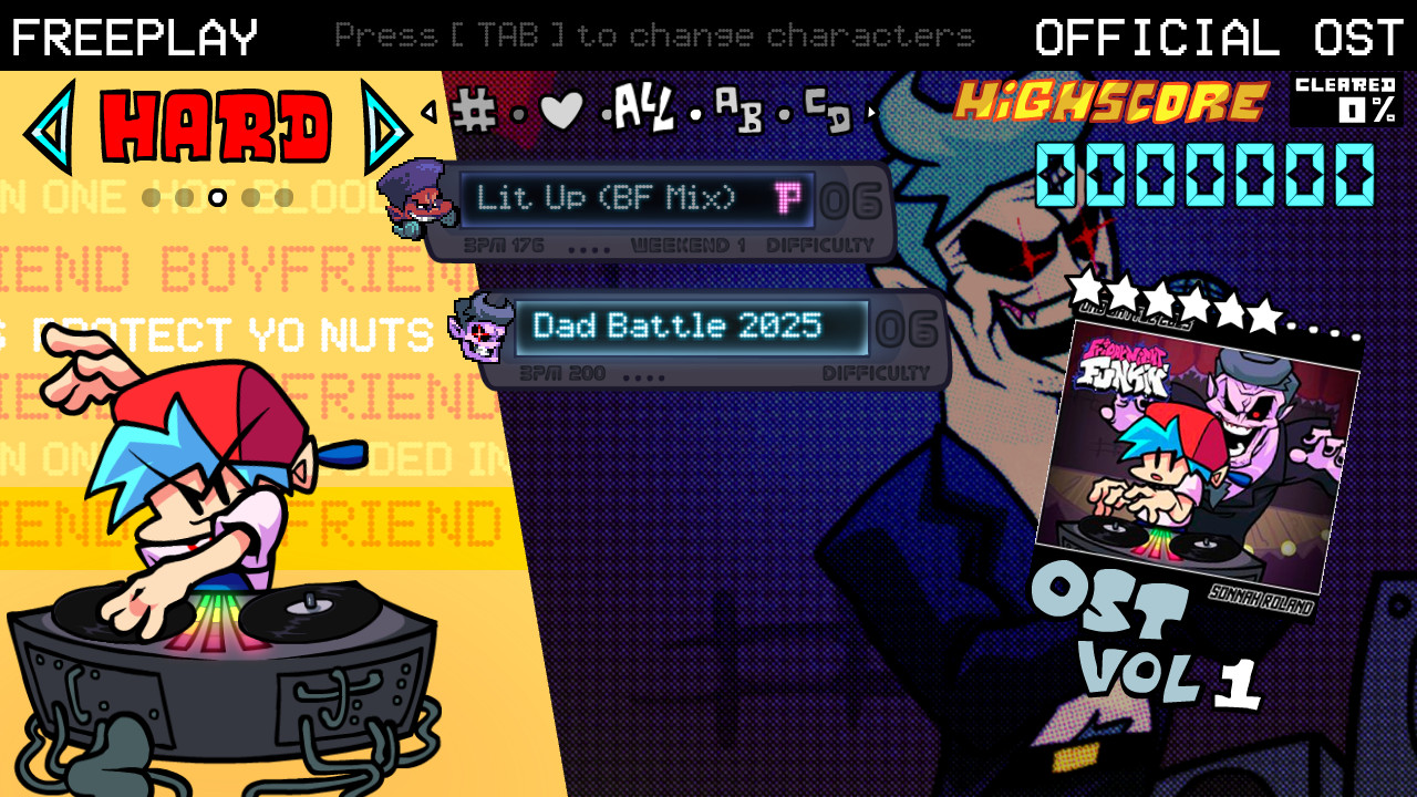 Dad Battle 2025 Remake (V-slice port) Mod for Friday Night Funkin ...