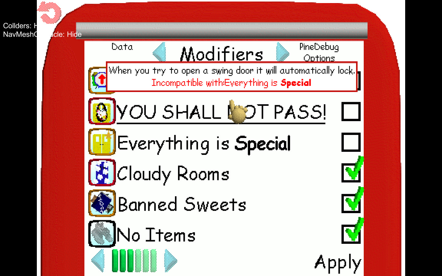 Modifier Disaster! Mod for Baldi's Basics | Baldi Mods
