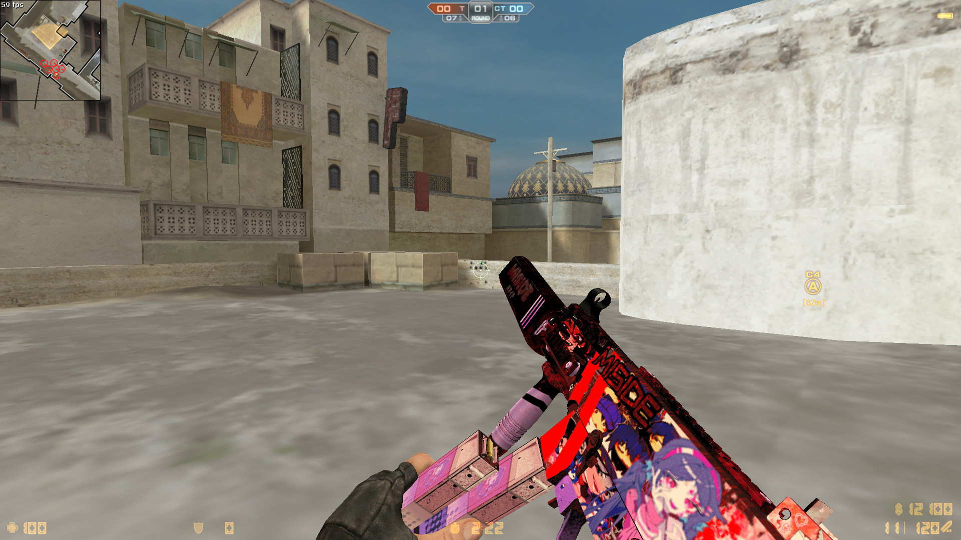 H&K UMP-45 Tactical - Rise of Mita hysteria Mod for Counter-Strike 1.6 ...