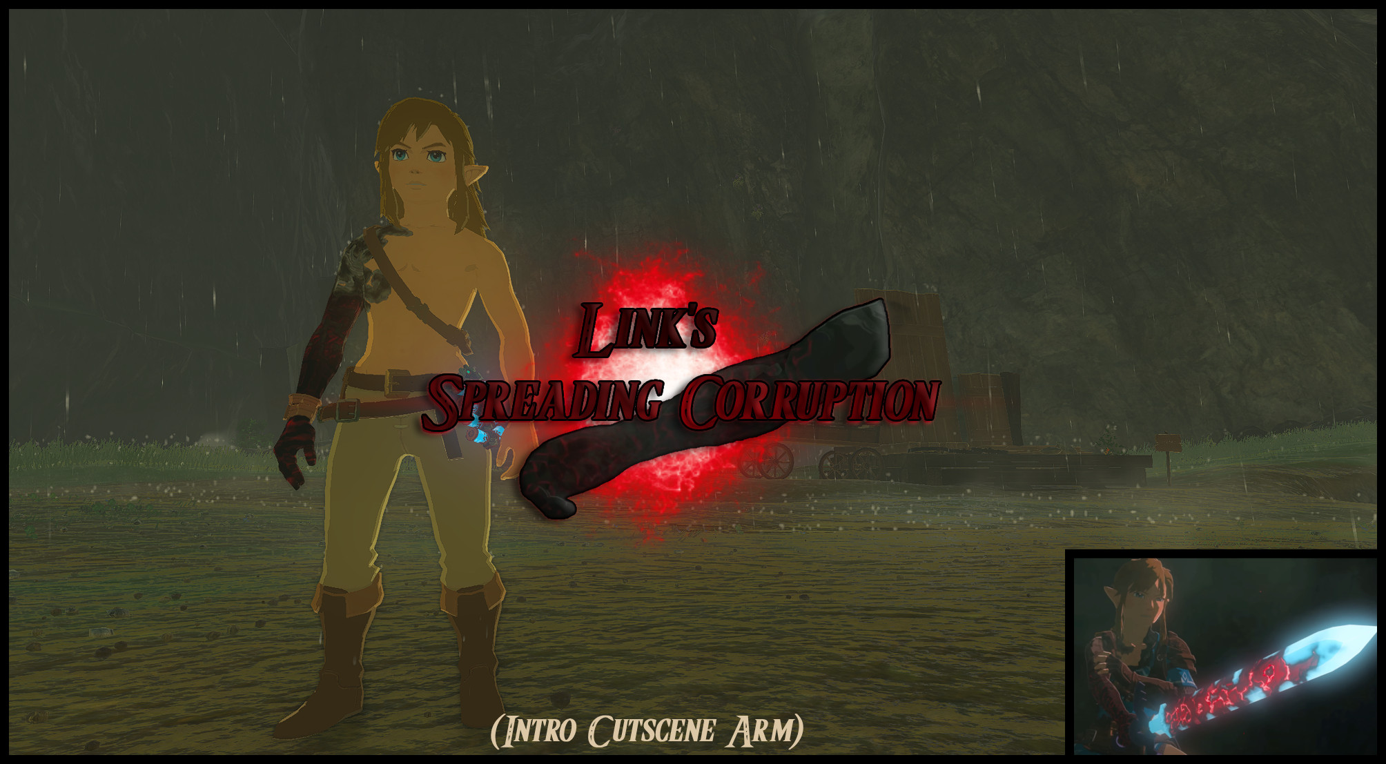 Link's Spreading Corruption (Intro Cutscene Arm) Mod for The Legend of ...