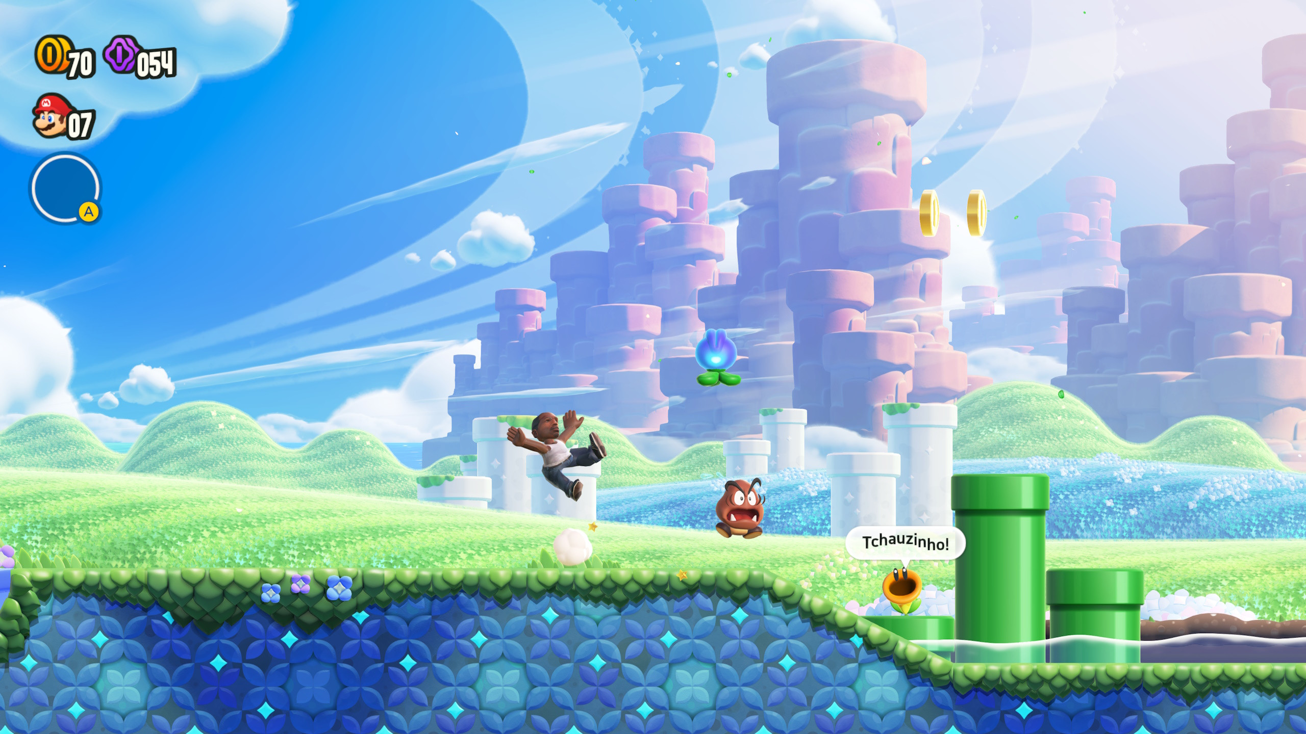 Super CJ Wonder Mod for Super Mario Bros. Wonder | SMBW Mods