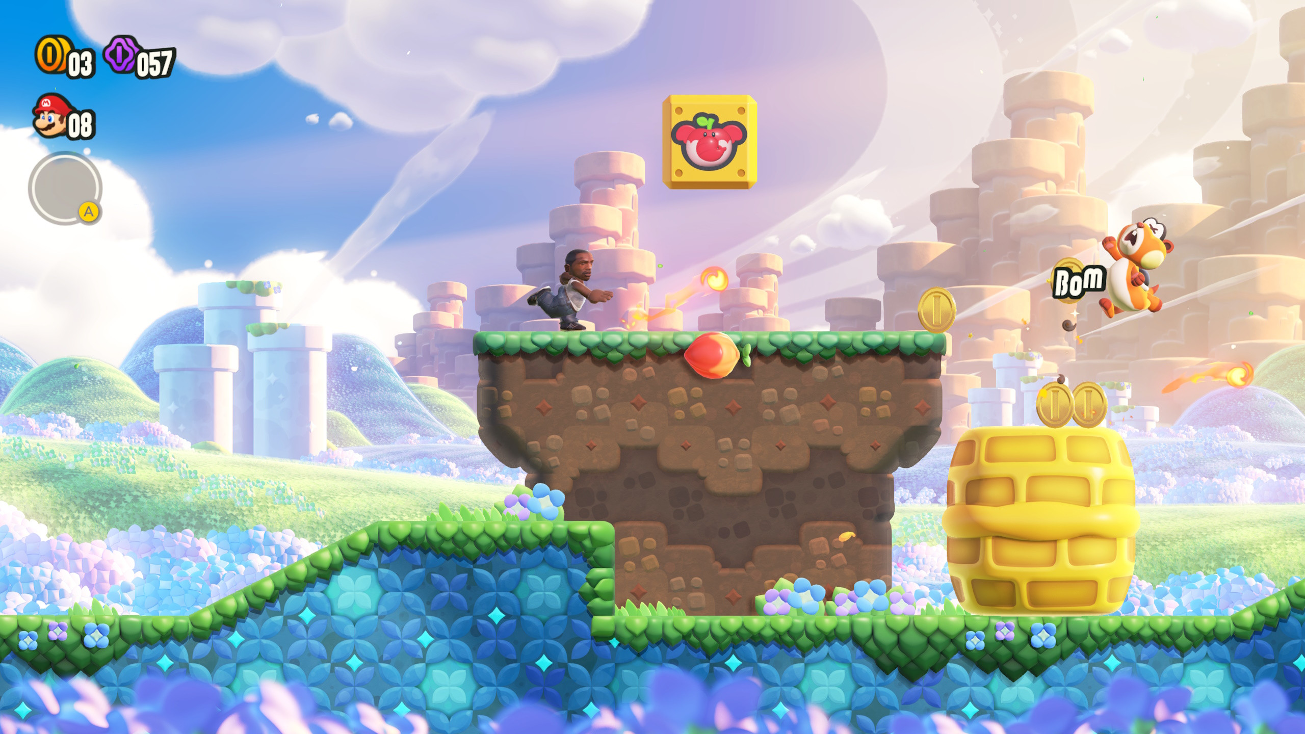 Super CJ Wonder Mod for Super Mario Bros. Wonder | SMBW Mods