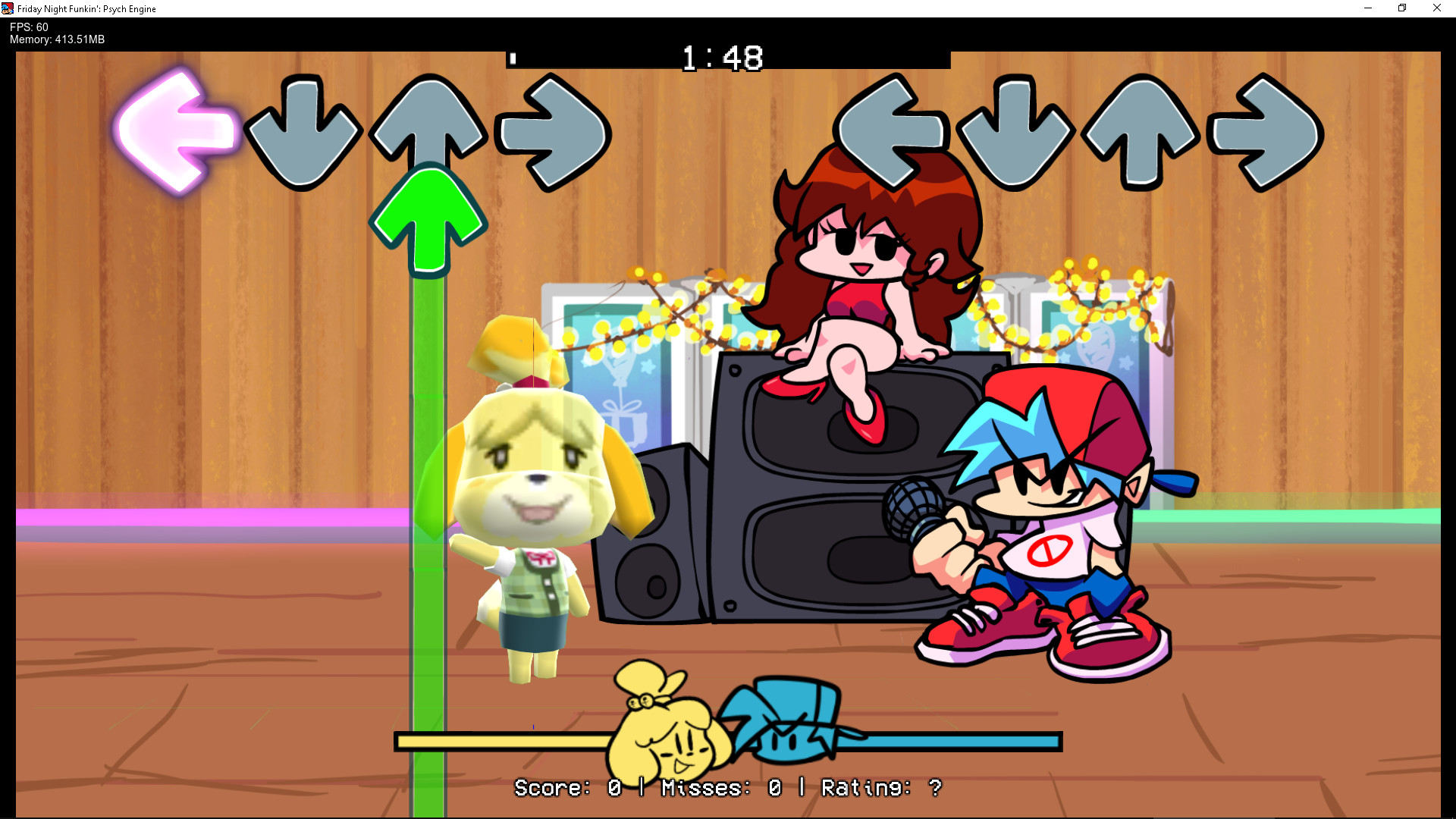 Vs. Isabelle Mod for Friday Night Funkin' | FNF Mods