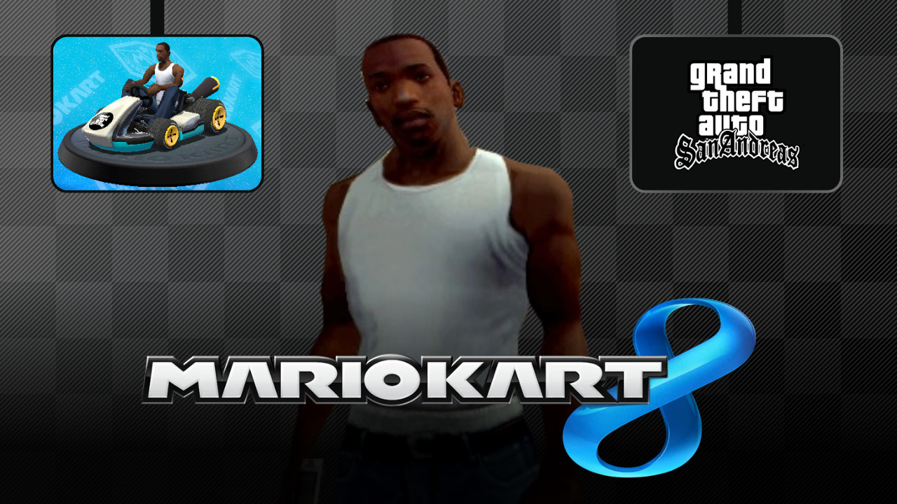 Carl CJ Johnson Mod for Mario Kart 8 | MK8 Mods
