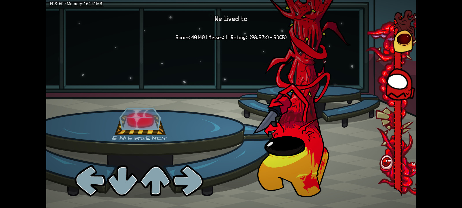 Freakpostor - (Nightmare Vision Port) Mod for Friday Night Funkin' | FNF Mods