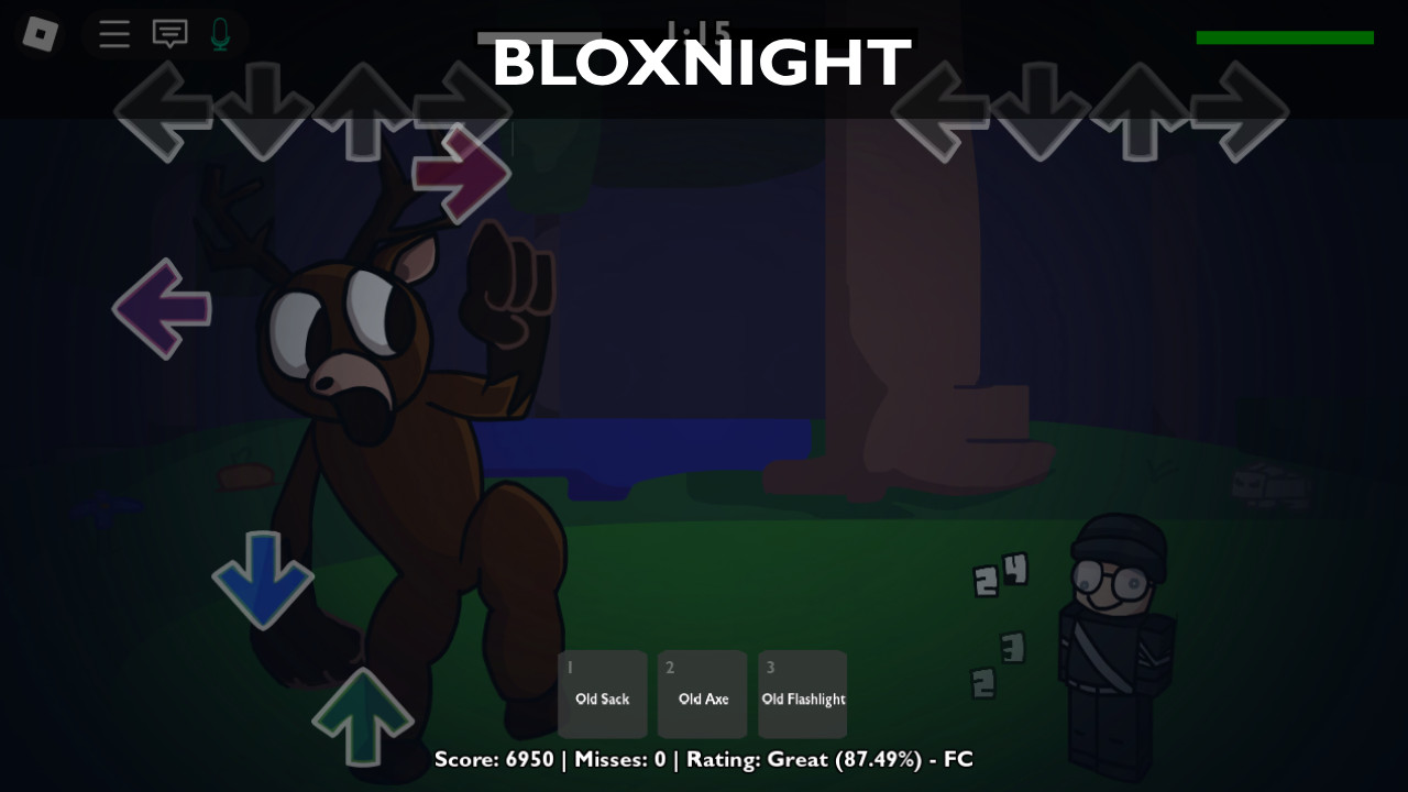 BloxNight Demo | A Roblox FNF Mod Mod for Friday Night Funkin' | FNF Mods