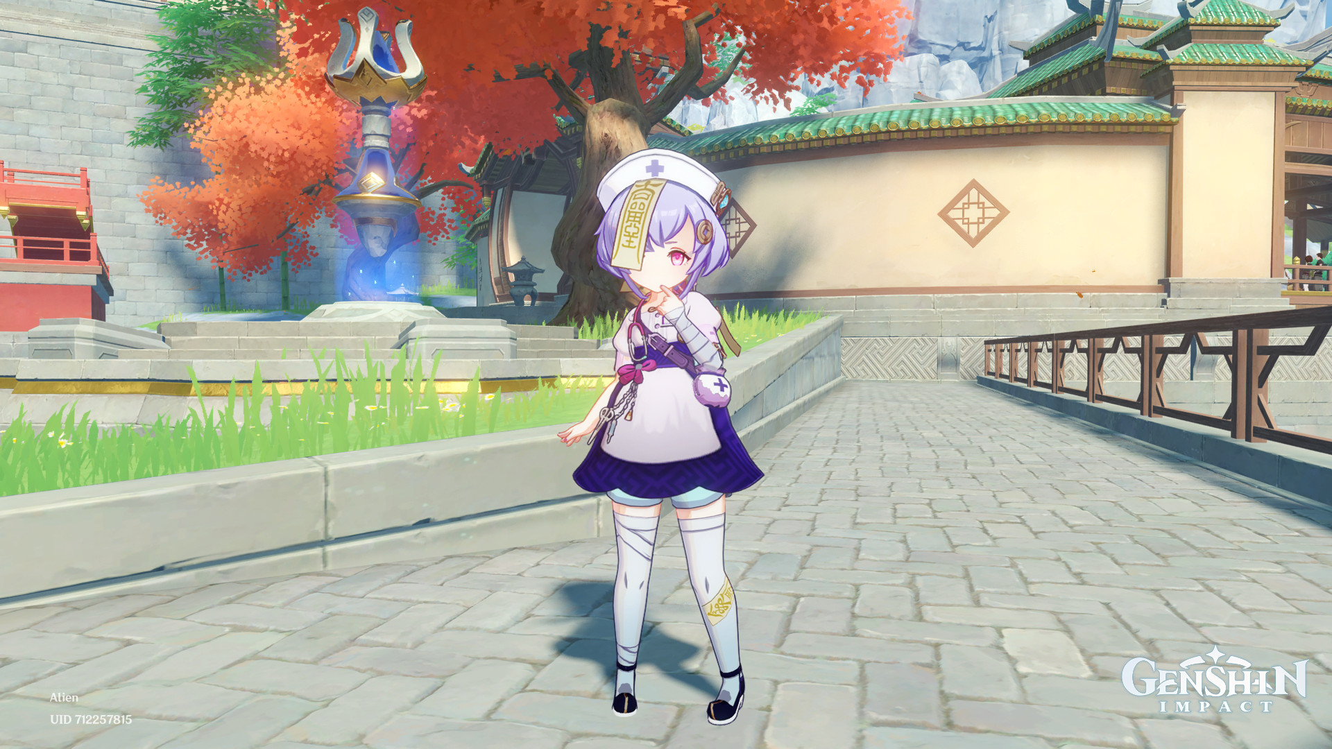 Nurse Qiqi Mod for Genshin Impact | GI Mods