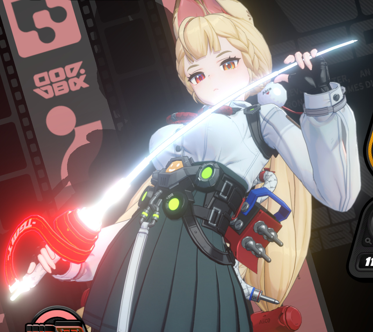 Alice Weapon Glow Mod for Zenless Zone Zero | ZZZ Mods