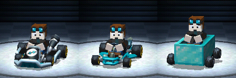 DanTDM (Youtube) Mod for Mario Kart 7 | MK7 Mods