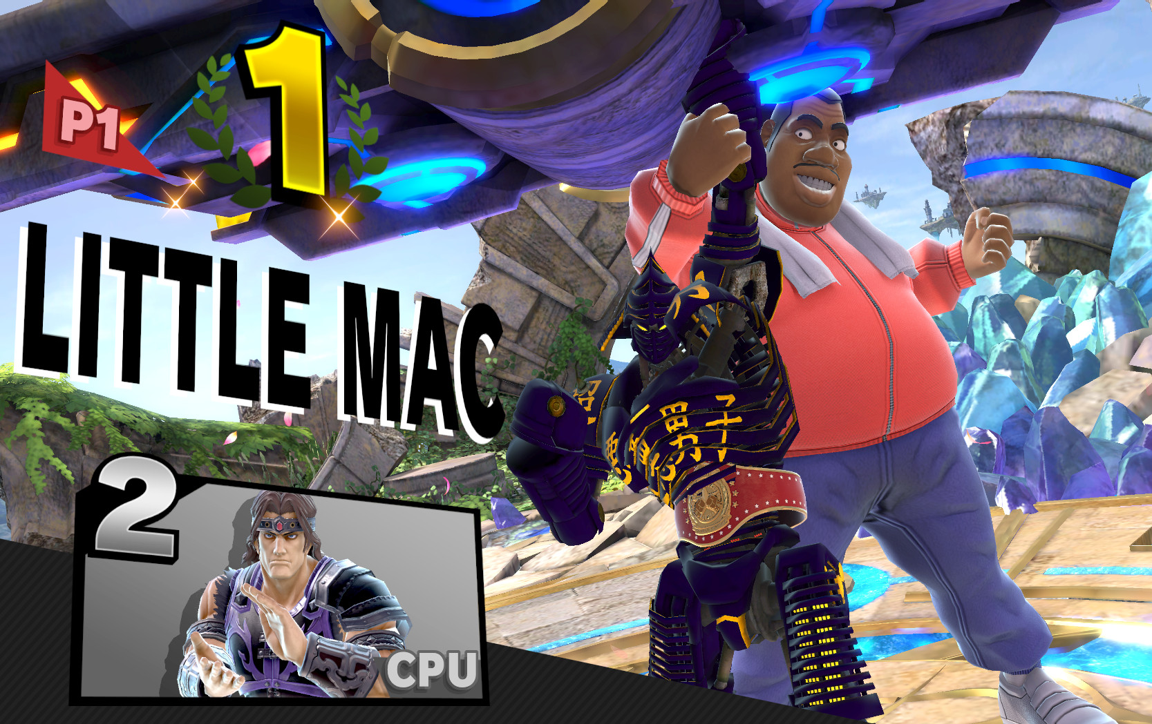 Noisy boy over Little Mac Mod for Super Smash Bros. Ultimate | SSBU Mods