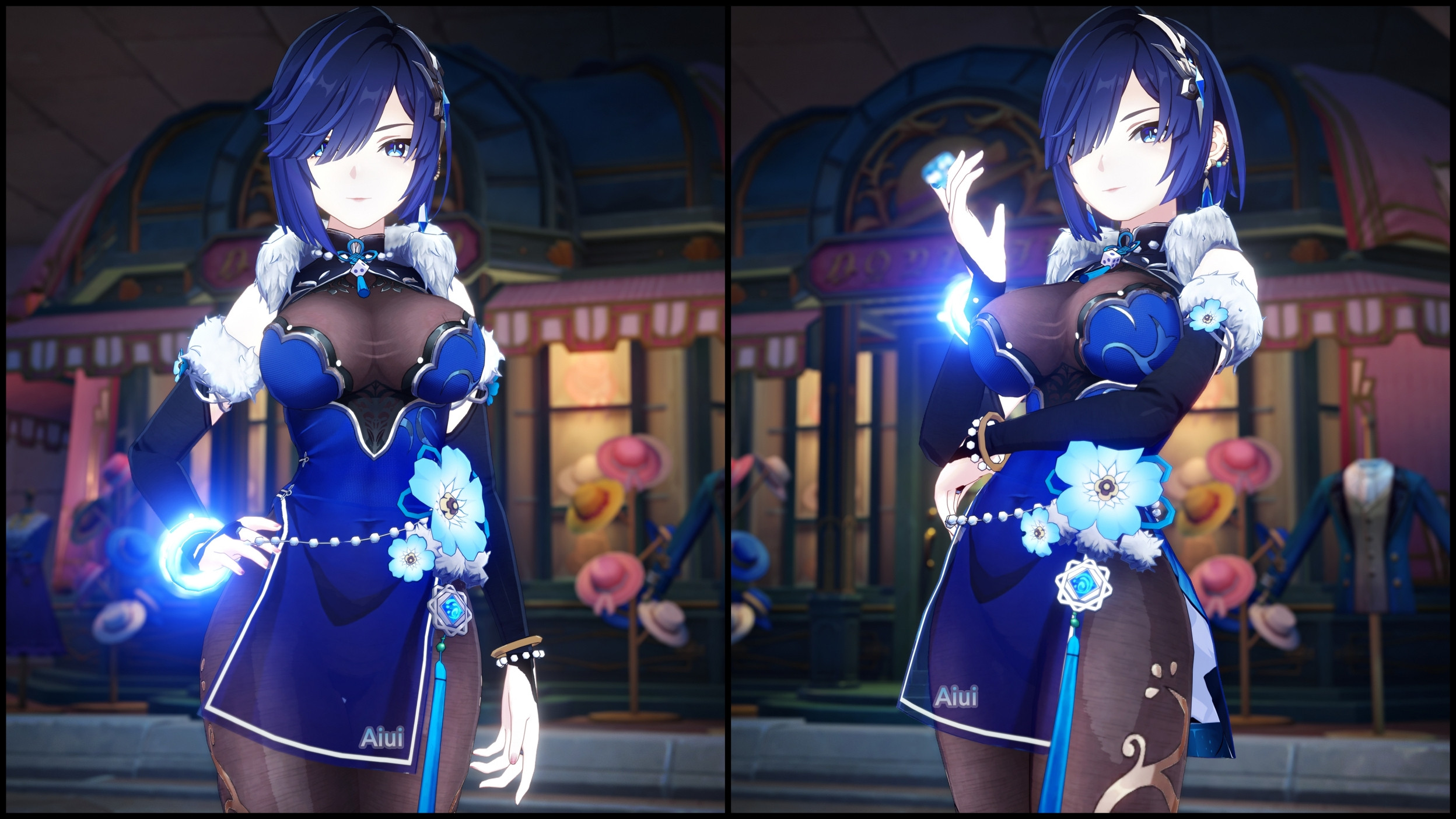 Yelan Qipao Mod Mod for Genshin Impact | GI Mods