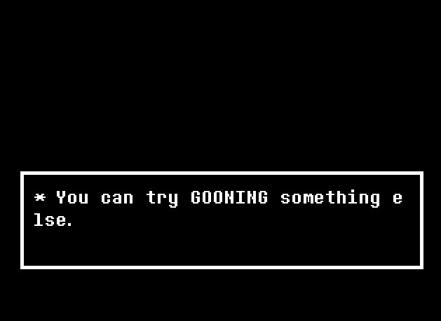 "GOON" Option Mod for UNDERTALE | UT Mods