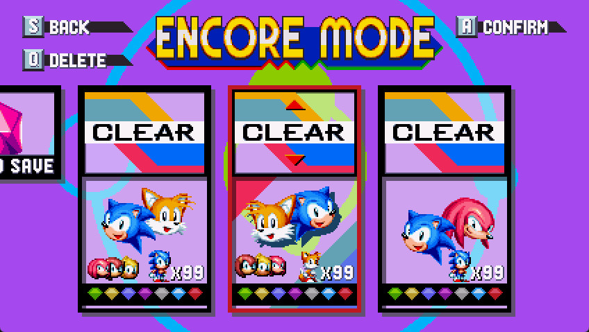 100% Save File Mod for Sonic Mania | SM Mods